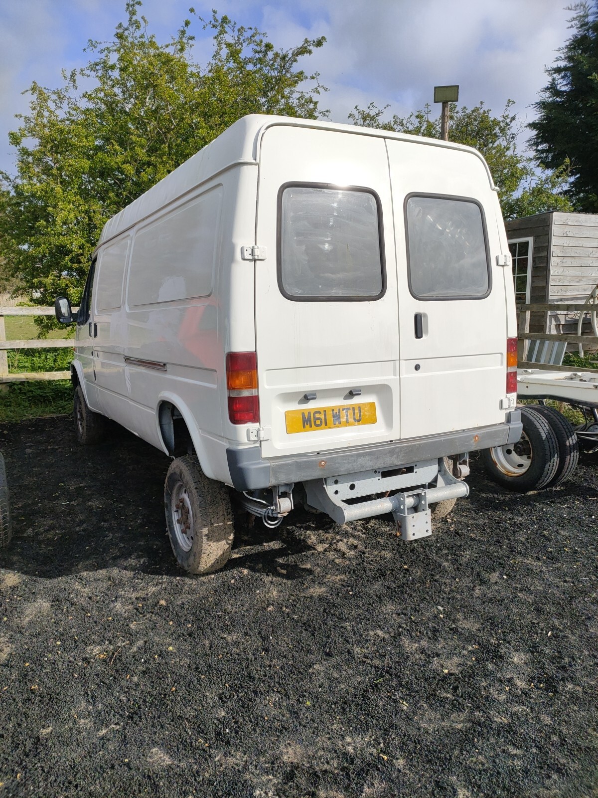 FORD TRANSIT COUNTY 4X4 MK4 LWB VAN RESTORATION / CONVERSION COMPLETE ...