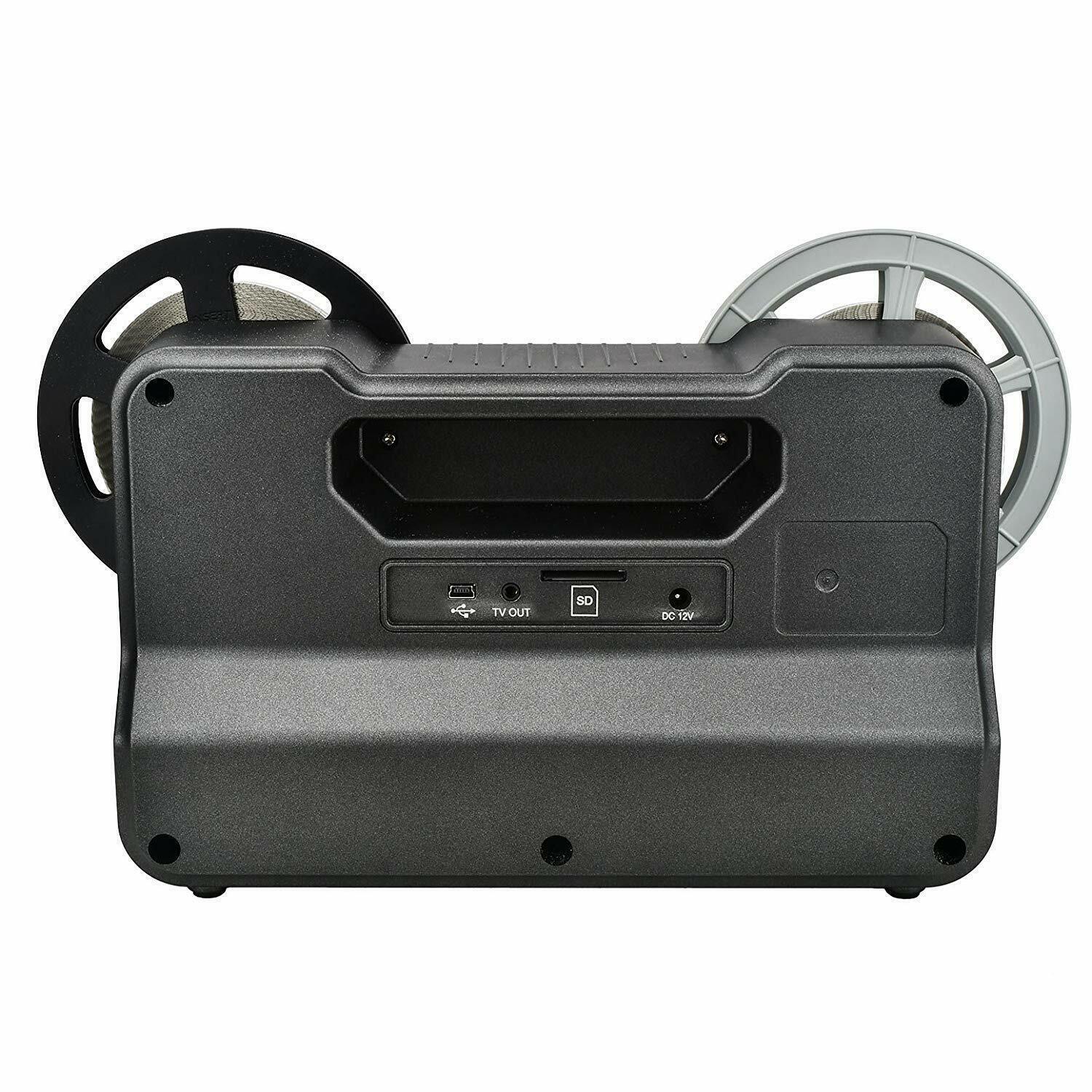 Film Scanner 5"&3" Reel 8mm Super 8 Roll Digital Video Scanner Movie ...