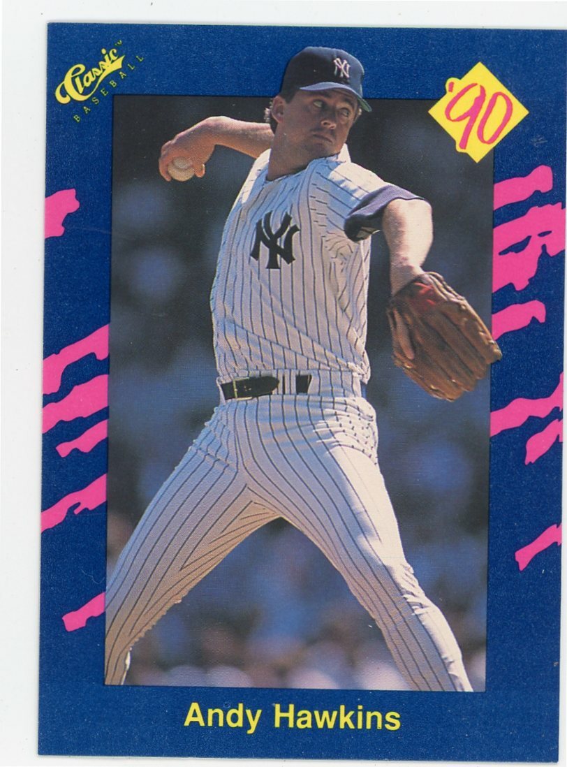 1990 CLASSIC BASEBALL #135 - ANDY HAWKINS - NEW YORK YANKEES | eBay