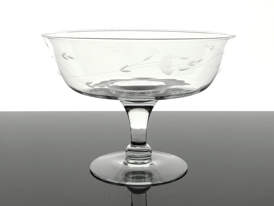 PRINCESS HOUSE HERITAGE CRYSTAL (444) 7” FRUIT CENTERPIECE COMPOTE ...