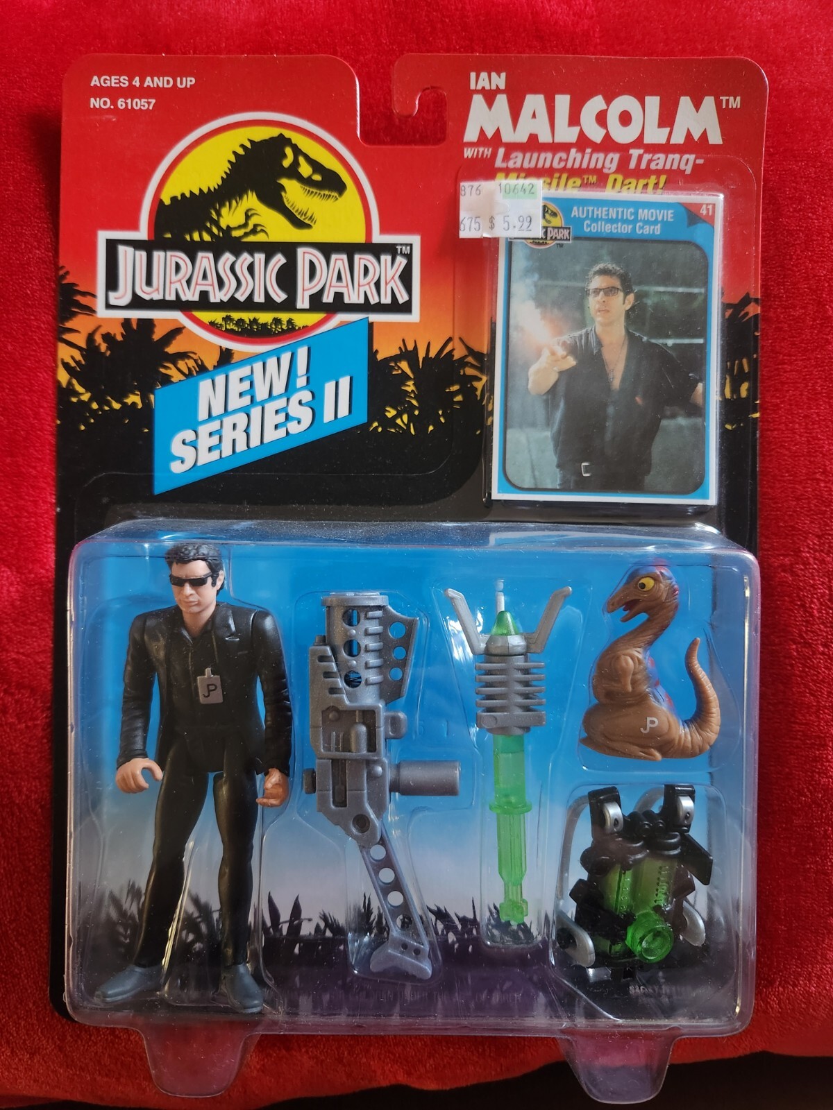 Jurassic Park Ian Malcolm Action Figure Series 2 Kenner 1994 Brand New ...