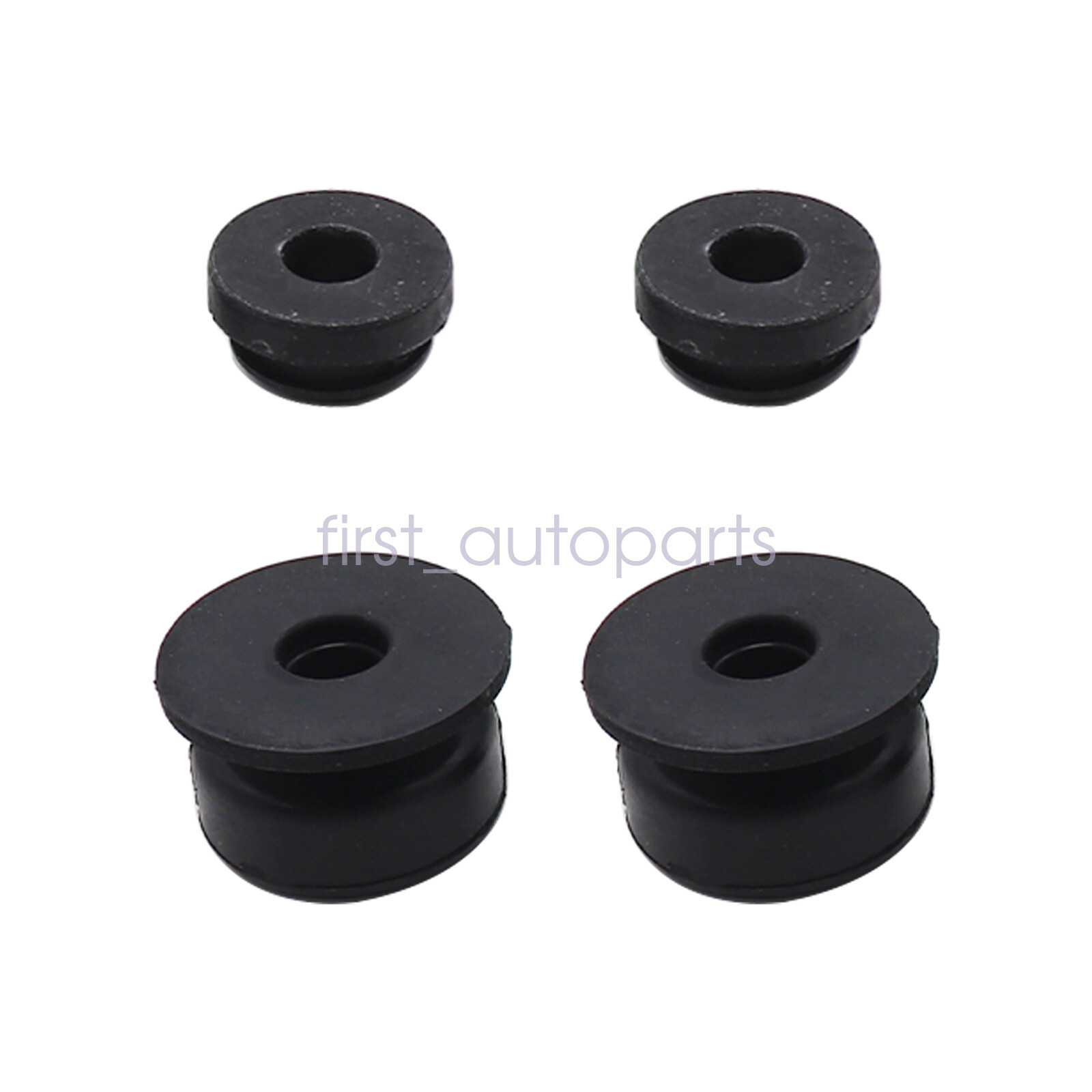 4pcs Lower & Upper Radiator Rubber Mount Bushing Grommets For Honda ...