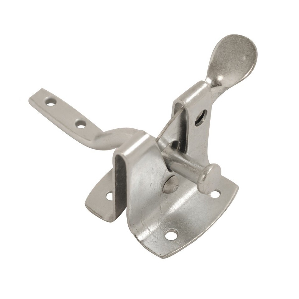 Autogate Latch Set Catch Door T Tee Hinge Fixing Kit Steel Galvanised ...