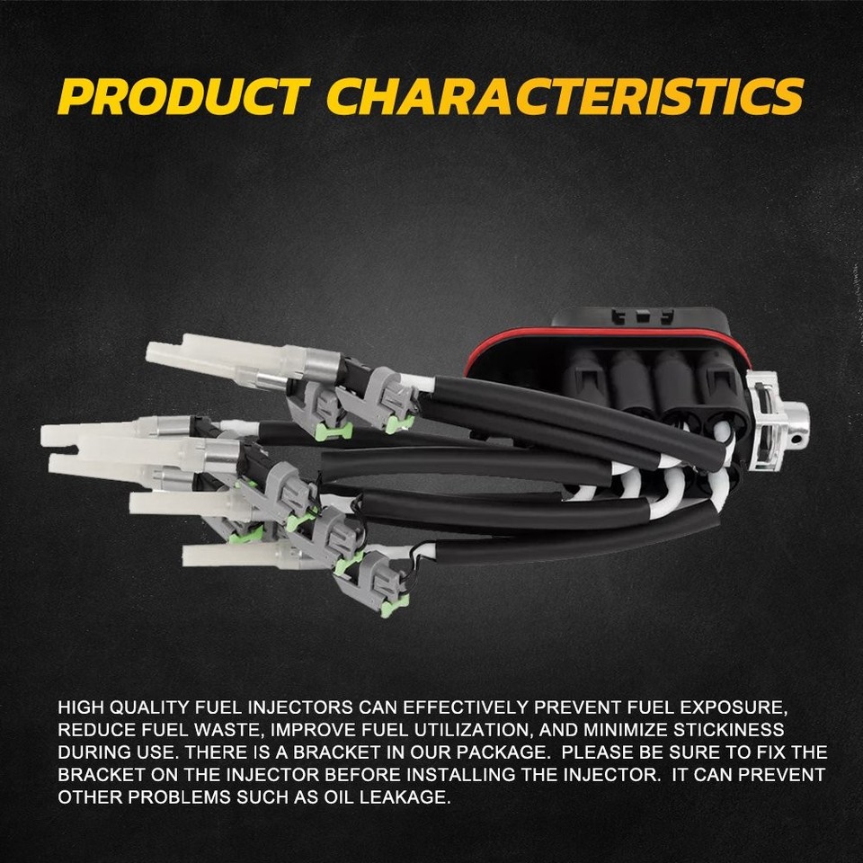 MFI 8 Cylinder Fuel Spider Injector Fit GMC chevy 5.0L 5.7L FJ504 ...