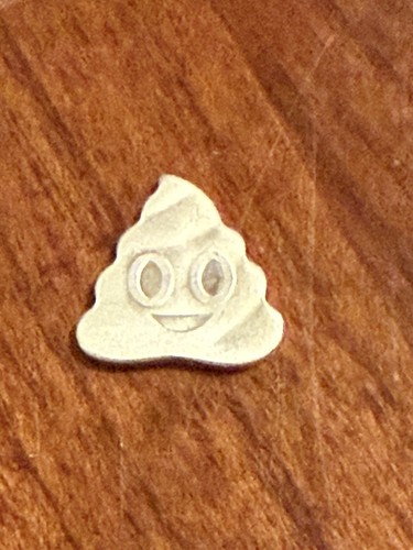 1 Gram Silver Round "Poop Emoji" Design .999 | eBay