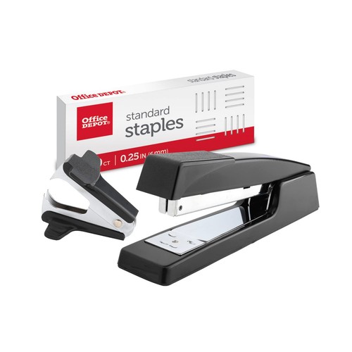 Office Depot Premium Full-Strip Stapler Combo With Staples And Remover ...