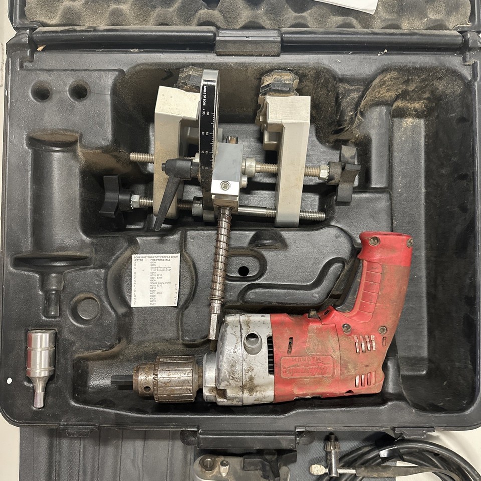 LJ Smith Bore Buster LJ-3060 baluster stair railing drilling install ...