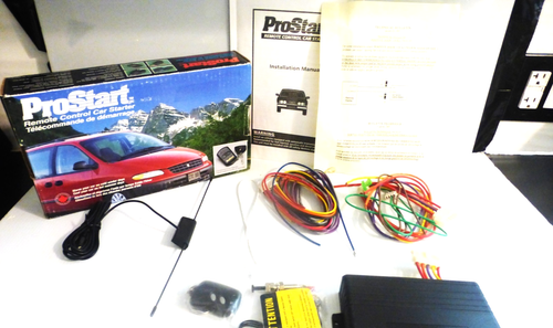 ProStart REMOTE CONTROL CAR STARTER Vintage Car Starter Key Fob Alarm ...