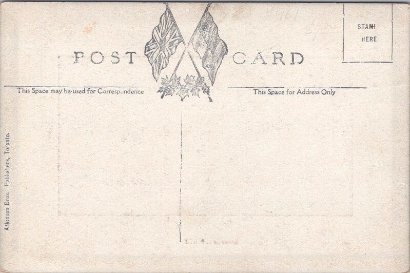 c1910s PERTH, Ohio Postcard "County Lanark Court House" Street View ...