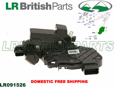 GENUINE LAND ROVER LATCH FRONT DOOR SPORT 10-13 LR4 EVOQUE LH OEM NEW ...
