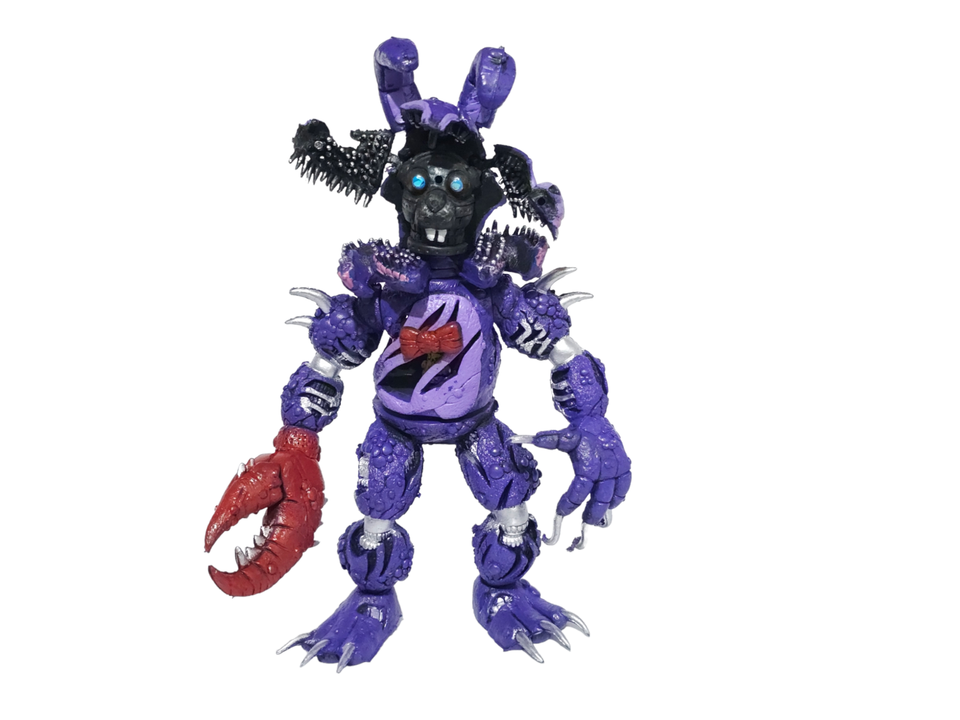 TOY MEXICAN BONNY PURPLE FIGURE FIVE NIGHTS AT FREDDY'S TWISTED 10 INC ...