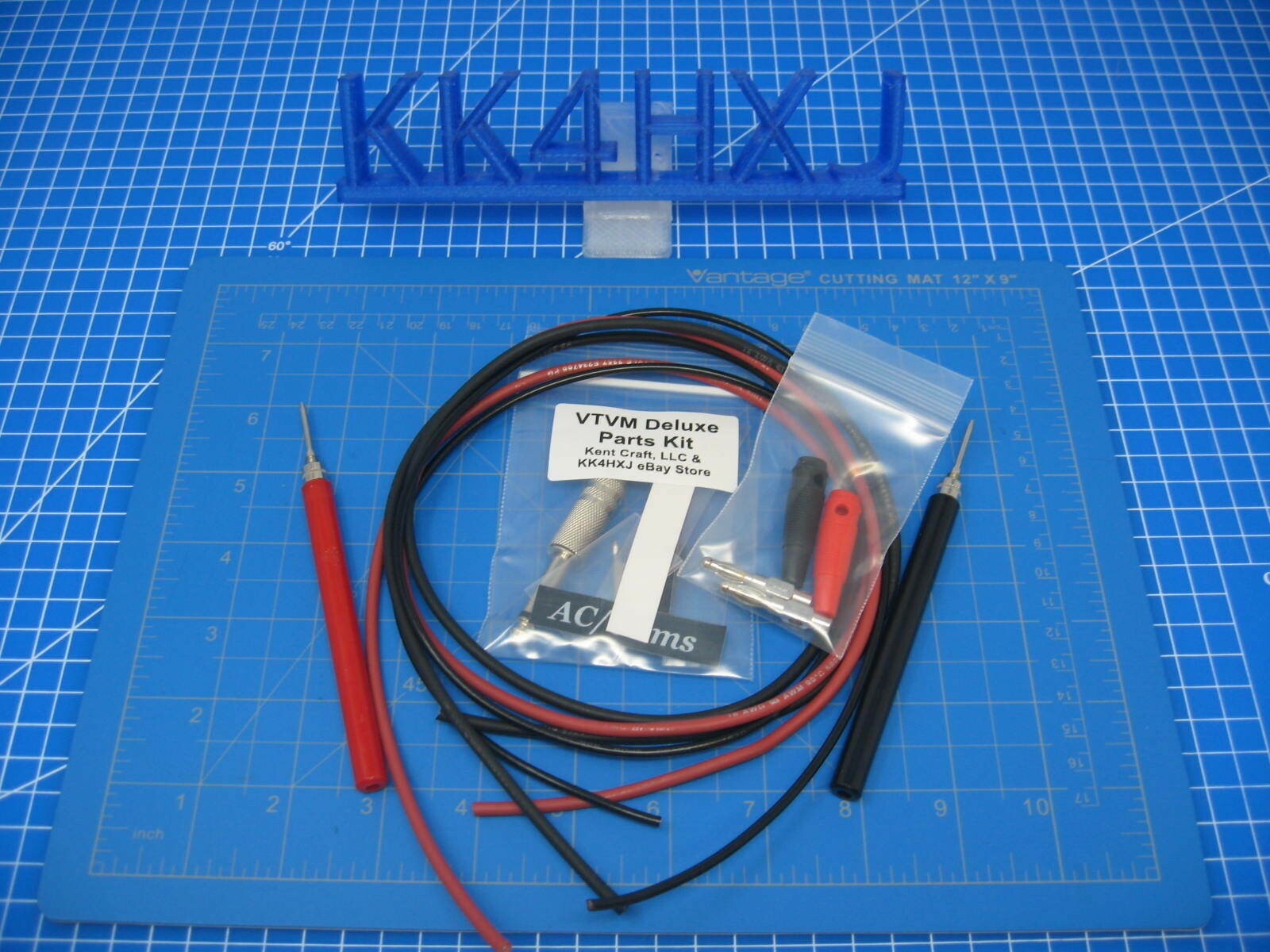 Heathkit VTVM - Deluxe Probe Kit - Complete kit - All V-4/5/6/7A 3 Wire ...