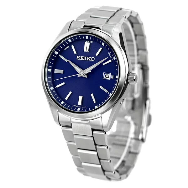 SEIKO SELECTION SBTM321 The Standard Radio SolarWatch Silver Blue ...