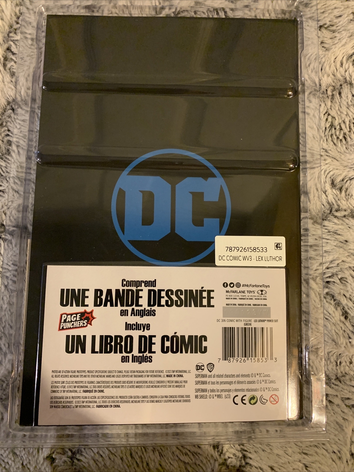 FOREVER EVIL DC LEX LUTHOR MINI FIGURE WITH COMIC BOOK- New- Free ...