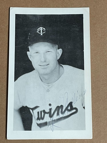 1962 RICH ROLLINS TWINS ROOKIE SIGNED NATIONAL PRESS POSTCARD | eBay