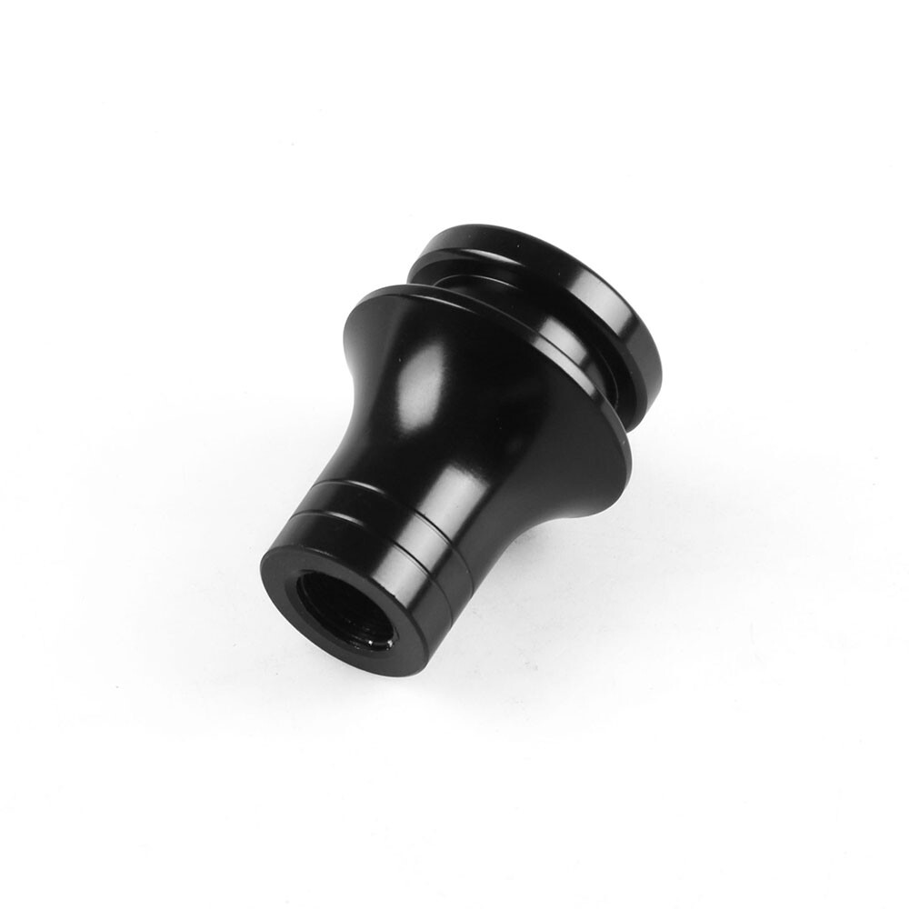 Universal M12x1.25 Thread Black Aluminum Manual Shift Knob Boot ...