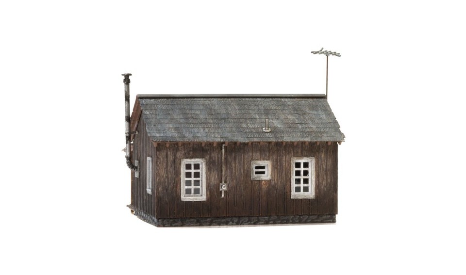 Woodland Scenics HO Scale ~ Built & Ready With LED ~ Rustic Cabin ...
