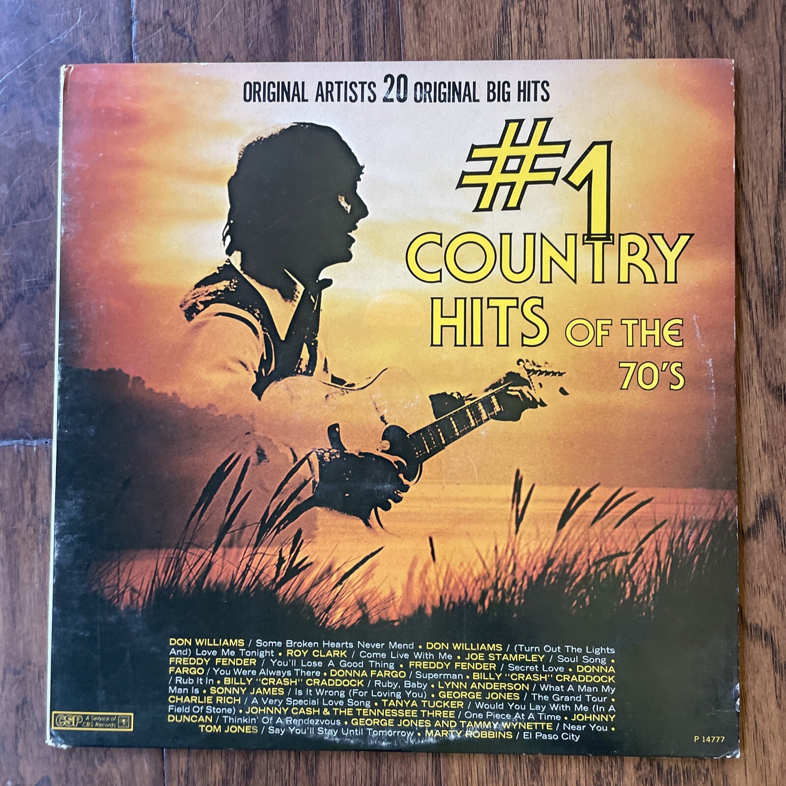 Various – 1978 #1 Country Hits Of The 70's Vinyl Record. Pre-Owned VG ...