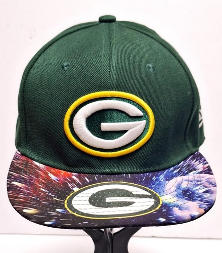Green Bay Packers hat snapback NFL 9FORTY Fly Your own Flag Pre-owned ...