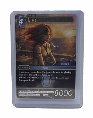 Lion #8-129R Final Fantasy Opus VIII Mobius Final Fantasy XI | eBay UK