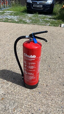 Red Chubb Fire Extinguisher | eBay UK