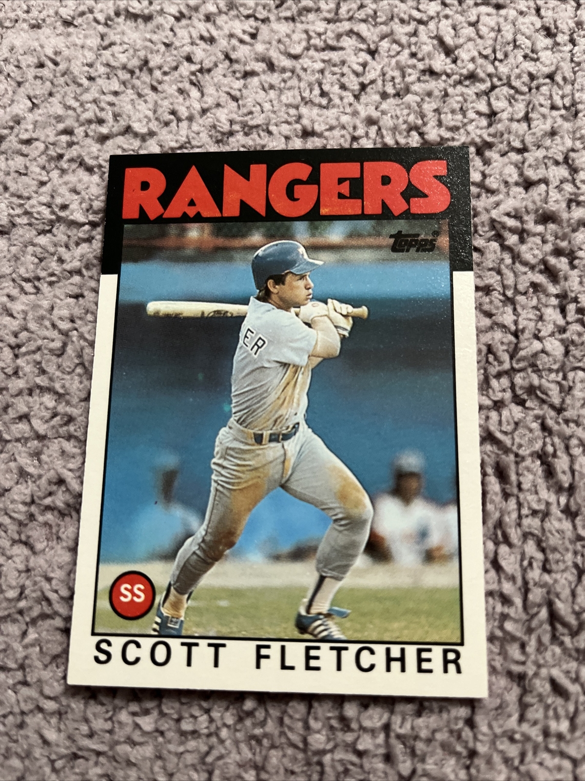 1986 Topps Traded 36T Scott Fletcher Texas Rangers | eBay