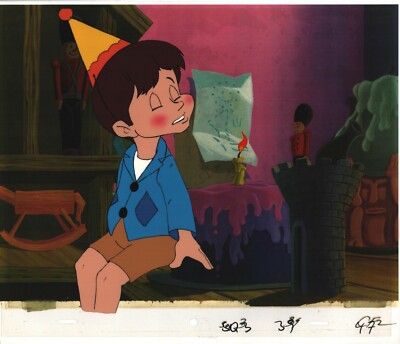 Pinocchio and the Emperor of the Night production animation cel ...
