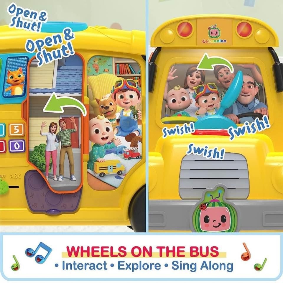 HTF/RARE Award🏅Winning CoComelon Ultimate Adventure Learning Bus ...