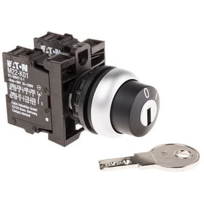 1PC EATON CUTLER HAMMER M22-WRS/K11 Maintained Selector Switch, 2 ...