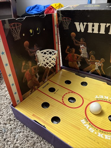 Vintage 1980 The White Shadow Basketball Board Game Cadaco Coach Reeves ...