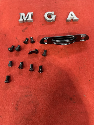 MG MGA MKII 1500 1600 Roadster Coupe Dashboard Knobs & Heater Control ...