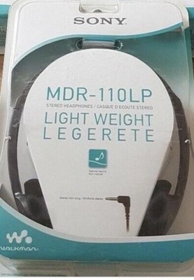 Retail Sony Mini/Lightweight Headphones (MDR-110LP) | eBay
