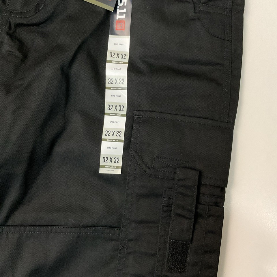 74310 5.11 Tactical Mens Regular Fit EMS Cargo Pants 32x32 Black | eBay UK