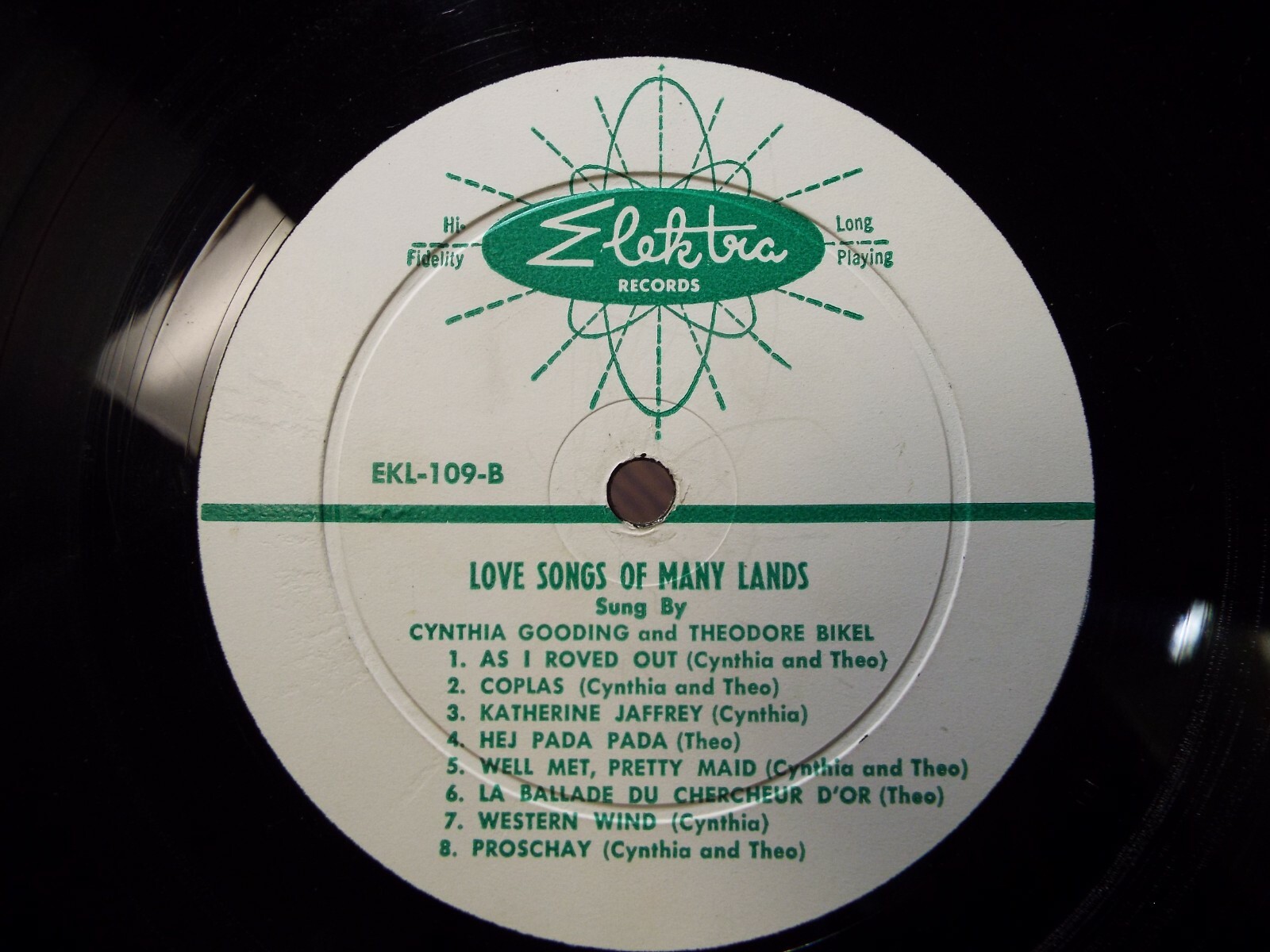 THEODORE BIKER CYNTHIA GOODING YOUNG MAN AND A MAID CHEESECAKE LP VINYL ...