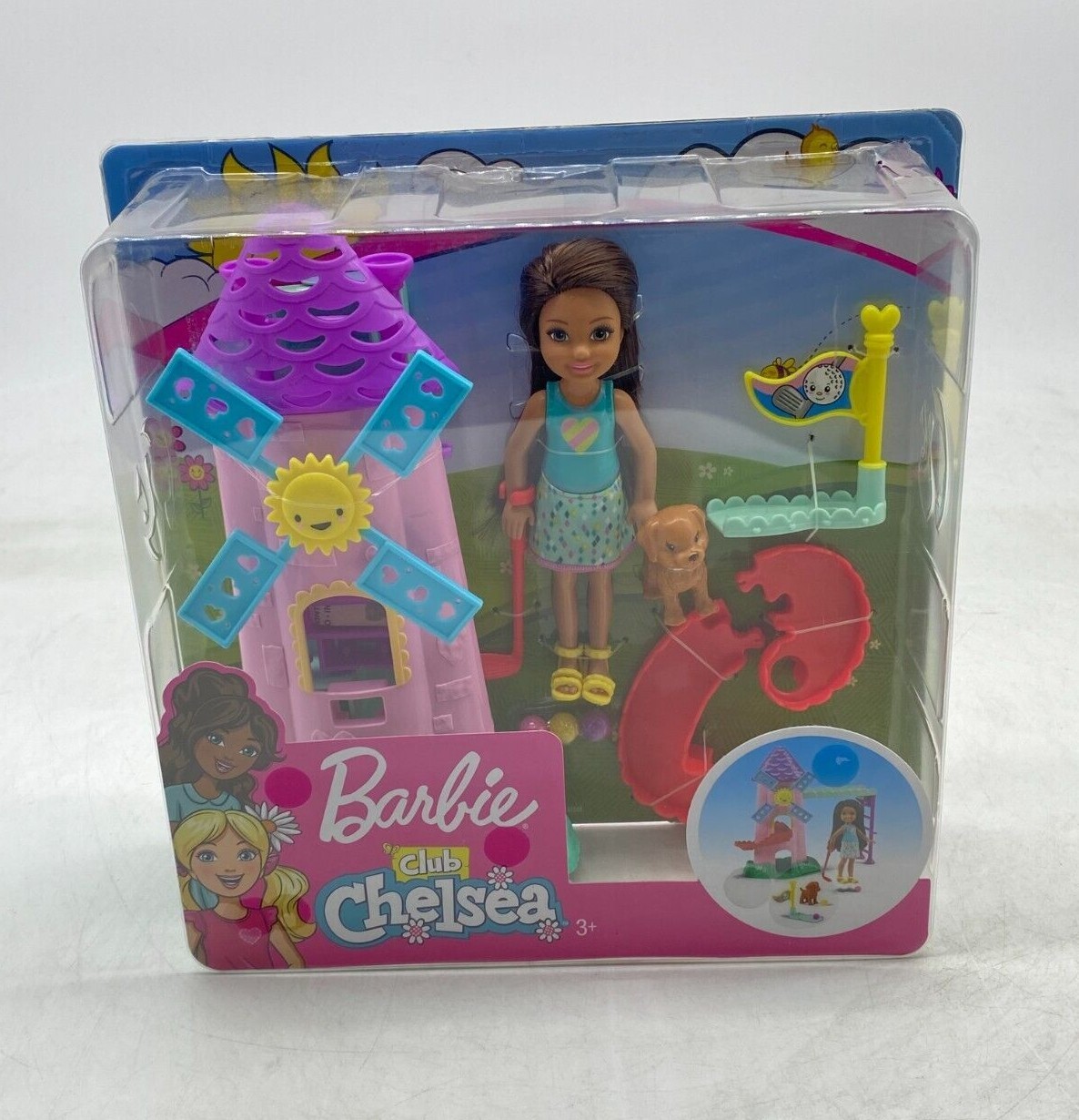Barbie Club Chelsea Playsets Aquarium, Adventure Golf, Ice Cream Cart ...