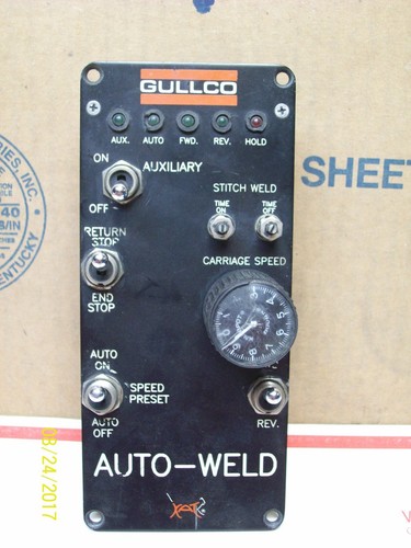 GULLCO KAT AUTO-WELD CONTROL & DISPLAY WELDING CUTTING MACHINE GK-191-P ...