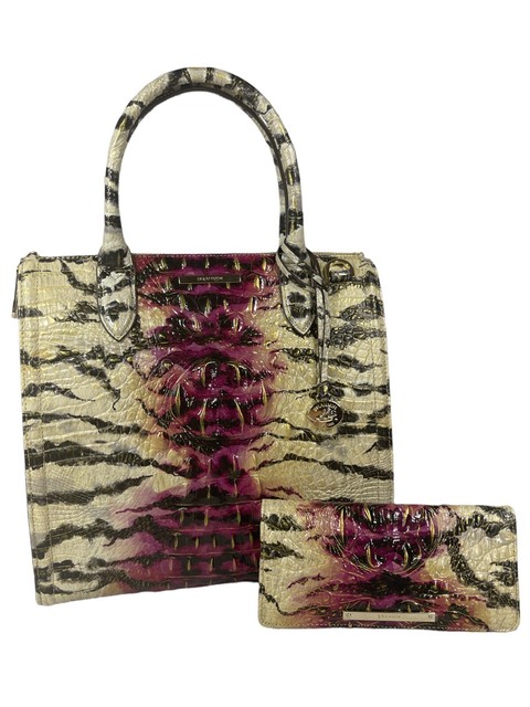 Brahmin Starlet Ombre Melbourne Set Caroline Leather Handbag And Ady ...