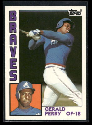 1984 Topps Traded Tiffany #92T Gerald Perry | eBay