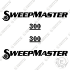 Fits Sweepmaster 300 Decal Kit Street Sweeper - 7 YEAR OUTDOOR 3M VINYL ...