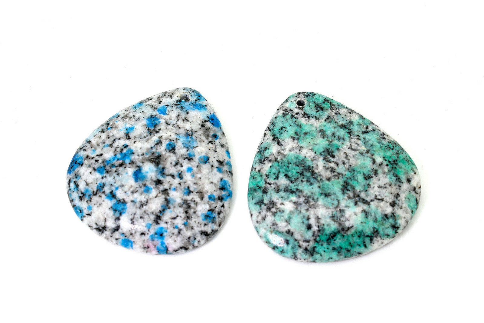 Rare Genuine Natural K2 Smooth Gemstone Beads Triangle Pendant - PP51 ...