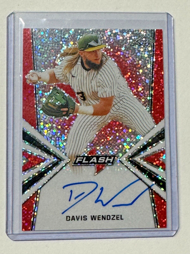 Davis Wendzel 2019 Leaf Flash Auto BA-DW1 Serial # 3/5 | eBay