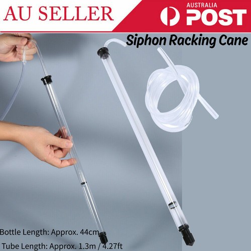 44CM Auto Siphon Racking Cane For Beer Wine Bucket Carboy Bottle Home ...