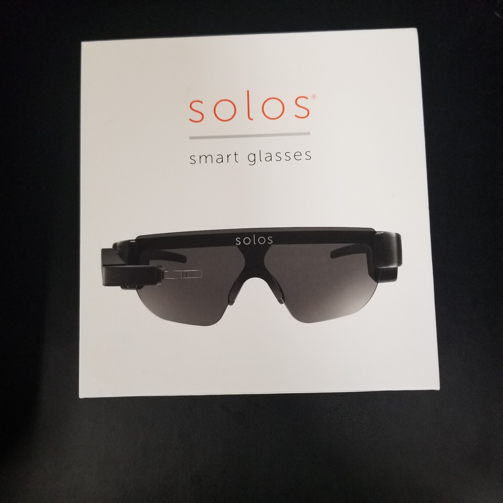 Solos Smart Glasses iPhone and Android Compatible wide screen display ...