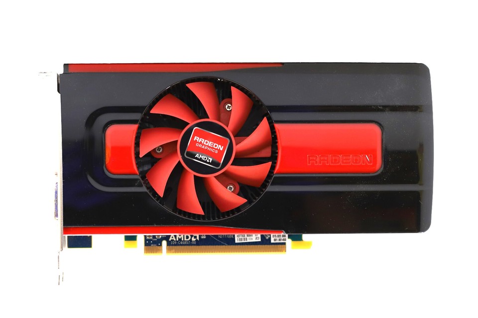 Dell AMD Radeon HD 7770 1GB GDDR5 PCIe Graphics Card Dell P/N: 0DX5MJ ...
