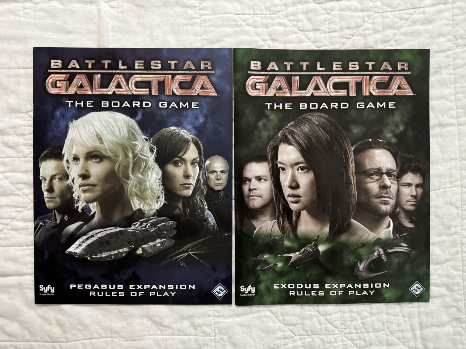 Battlestar Galactica the Board Game with Pegasus and Exodus Expansions ...