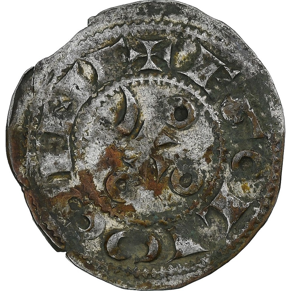 [#1274454] France, Comté d'Angoulême, Louis IV d'Outremer, Denier, c ...