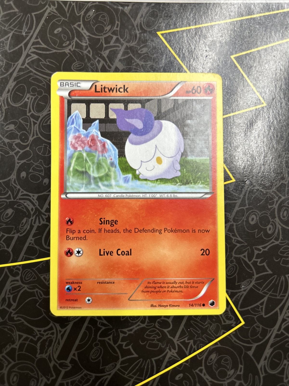 Pokémon TCG Litwick Plasma Freeze 14/116 Regular Common | eBay