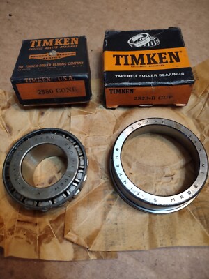 TIMKEN 2580 CONE / 2523-B CUP TAPERED ROLLER BEARING SET | eBay