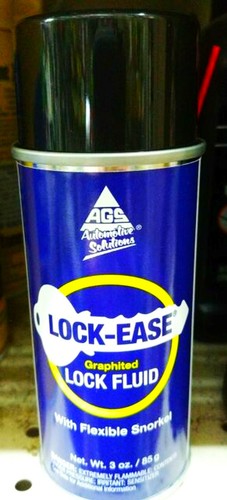 Lock-Ease Liquid spraY Graphite LOCK OIL door car truck locks Lubricant ...