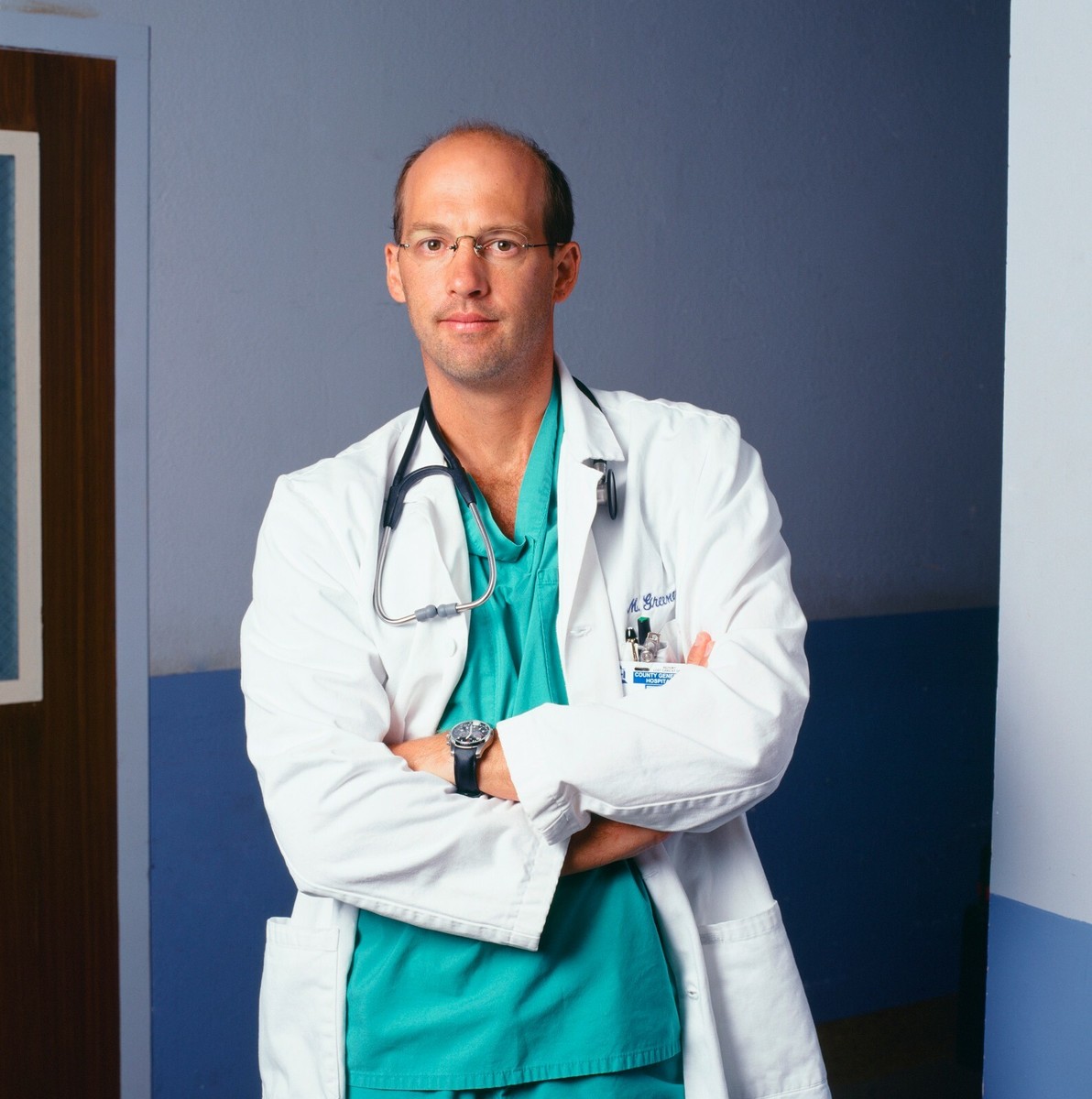 Anthony Edwards Er Anthony Edwards ER E.R. 8x10" Photo #K1716 At